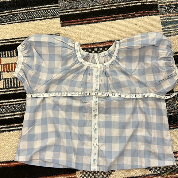 Wild Wawa | Tops | Wild Wawa Check Blouse | Poshmark